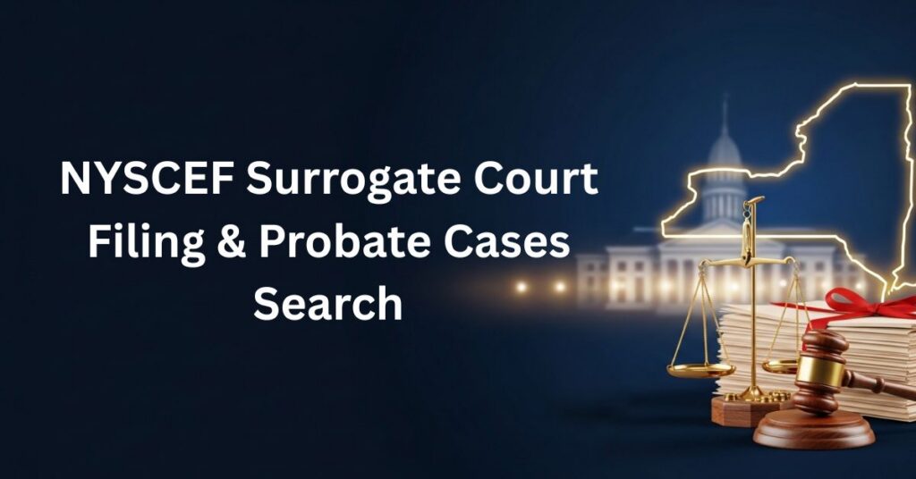 NYSCEF Surrogate Court Filing & Probate Cases Search
